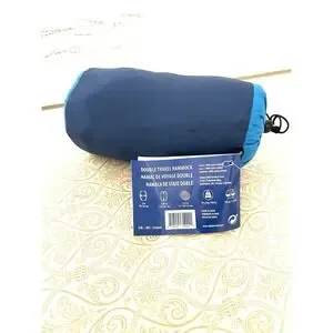 Hidden Wild | Holiday | Hidden Wild Double Travel Hammock Blue Portable ...